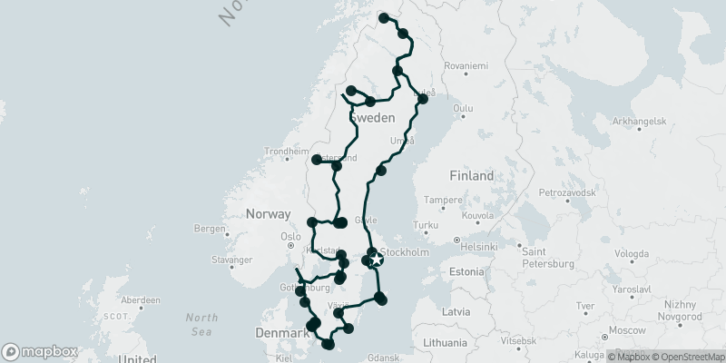 Sweden | Big Loop Through Swedish Villages & Small Towns